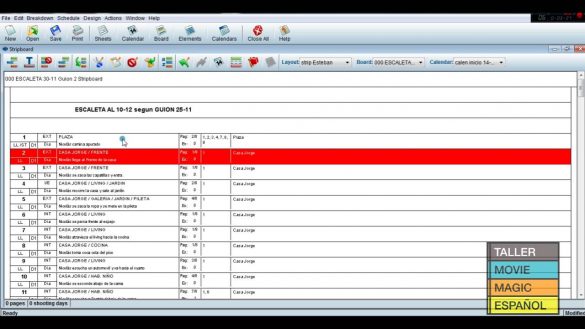 Movie Magic Scheduling: para qué y cómo funciona - Welabplus