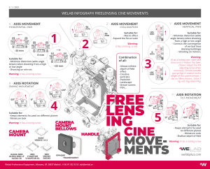FREELENSING CINE MOVEMENTS - WelabPlus
